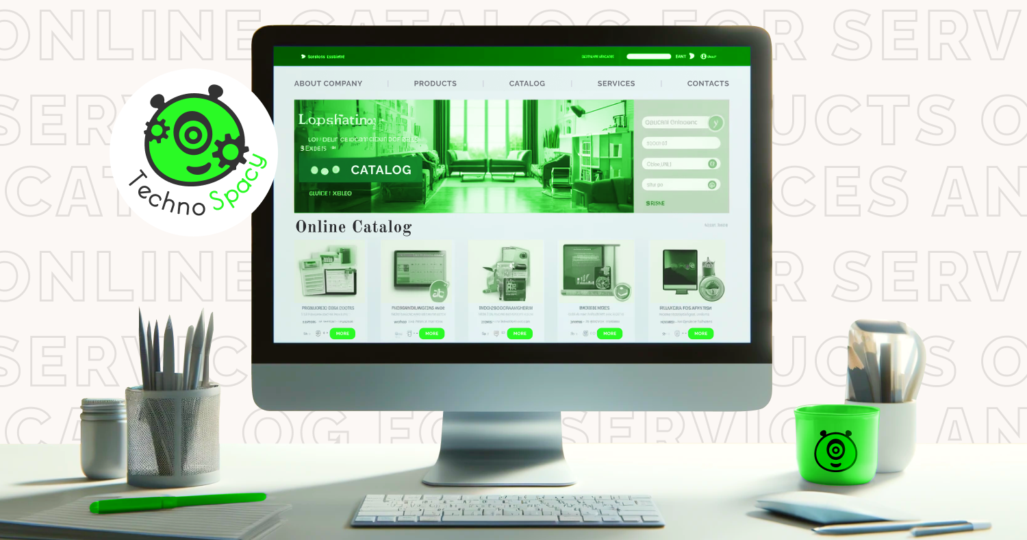 Online catalog for services and products - Blog web studio SELECTOR.SPACE